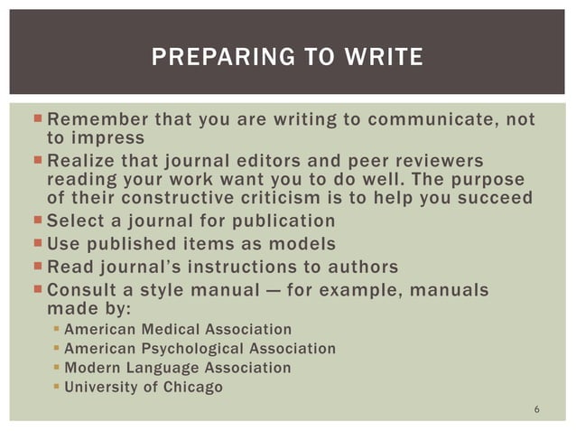 How to write a journal article | PPTX | Resume Writing and Advice | Job ...