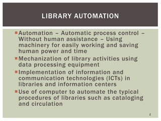 Khalid library automation | PPTX