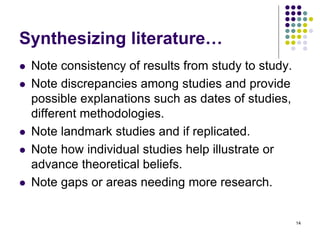 Literature review in a research proposal | PPTX | Publishing Industry ...