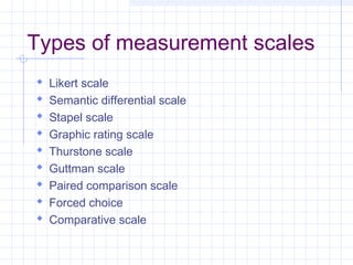 Measurement of social constructs | PPT