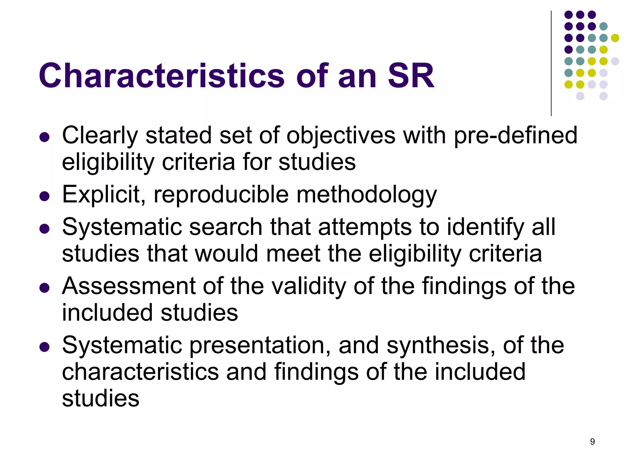 Systematic review | PPTX