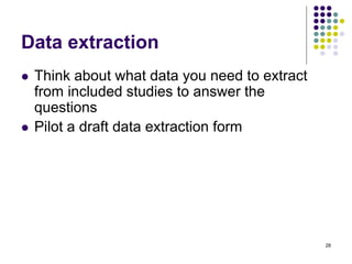Systematic review | PPTX