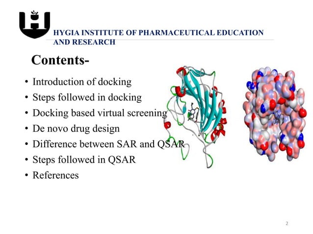 Elaboration of steps followed in Docking and Docking based virtual screening and Steps followed ...