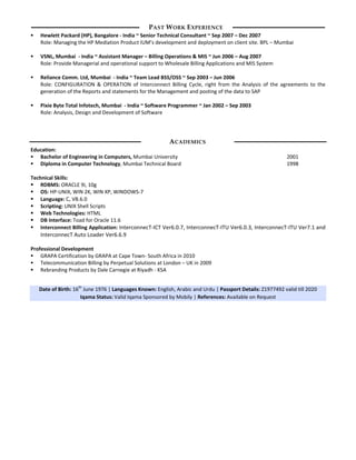 Khalid cv. | PDF