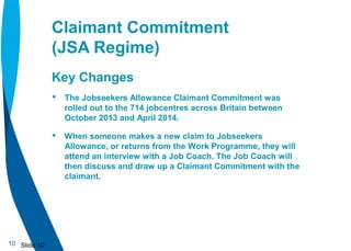 Universal Credit Vision & Jobseekers Allowance - Claimant Commitment ...