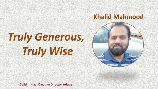 Khalid Mahmood | PPTX