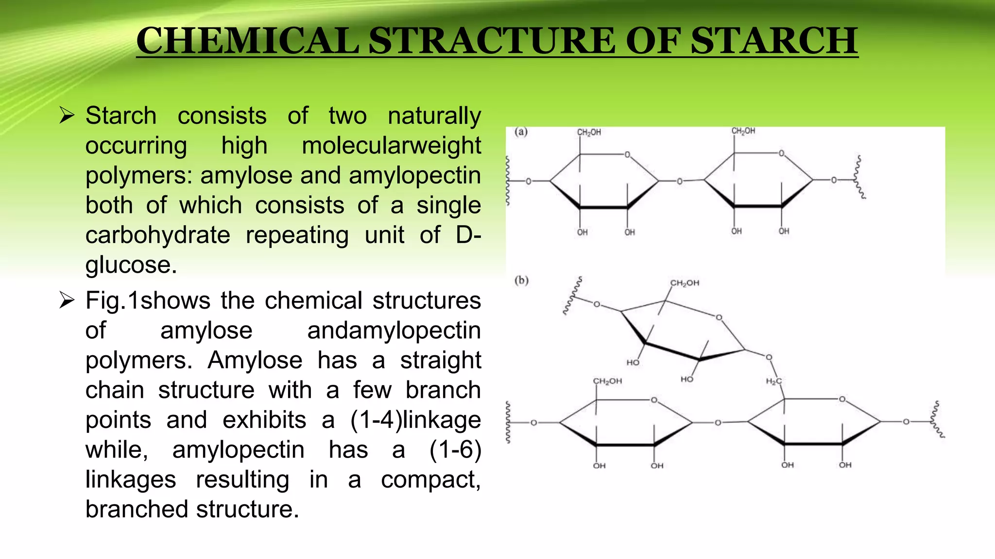 Starch Based biopolymer | PPTX