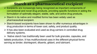 Starch Based biopolymer | PPTX