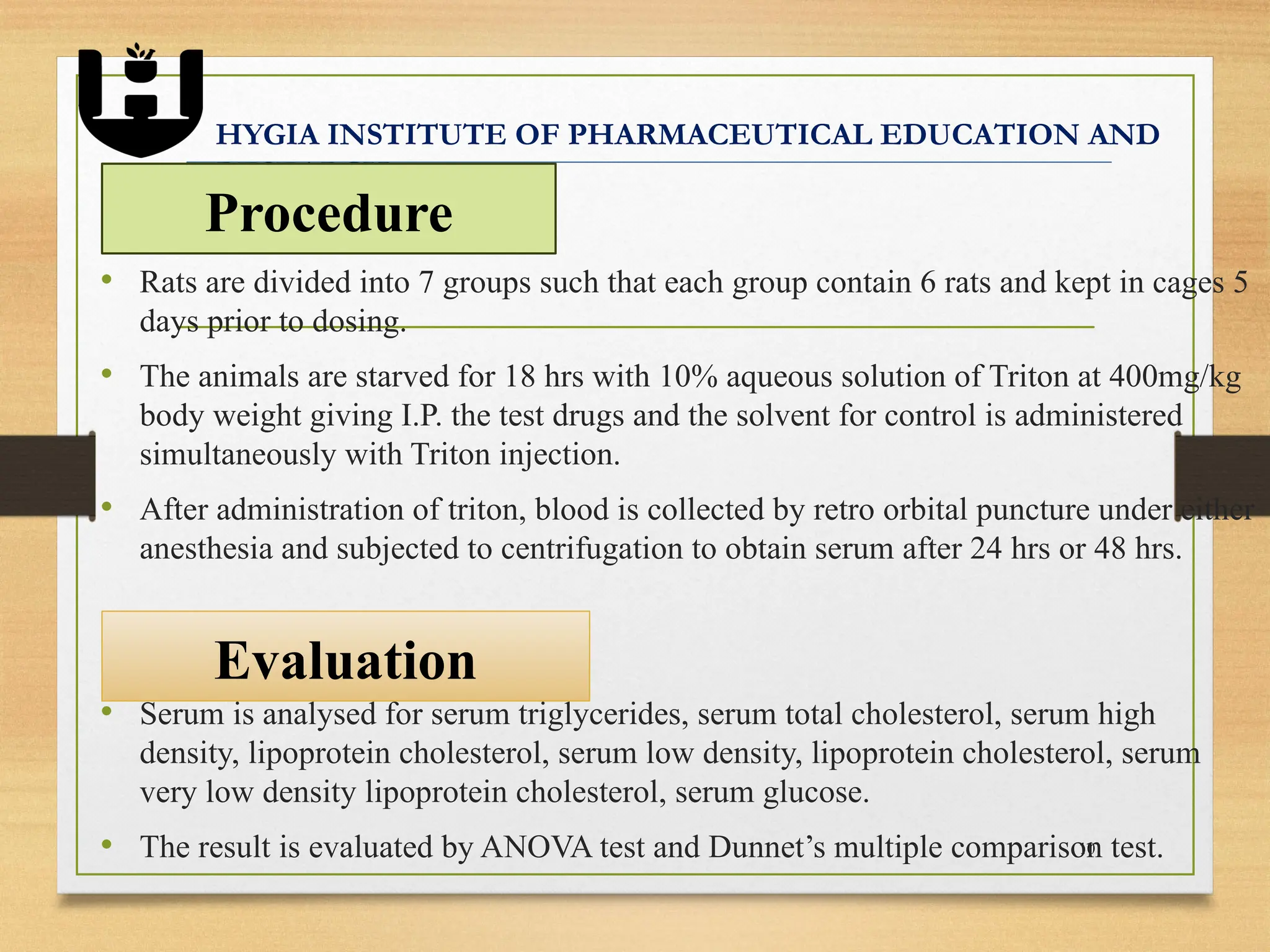 PRECLINICAL SCREENING MODELS FOR ANTIDYSLIPIDEMIC AGENTS.pptx