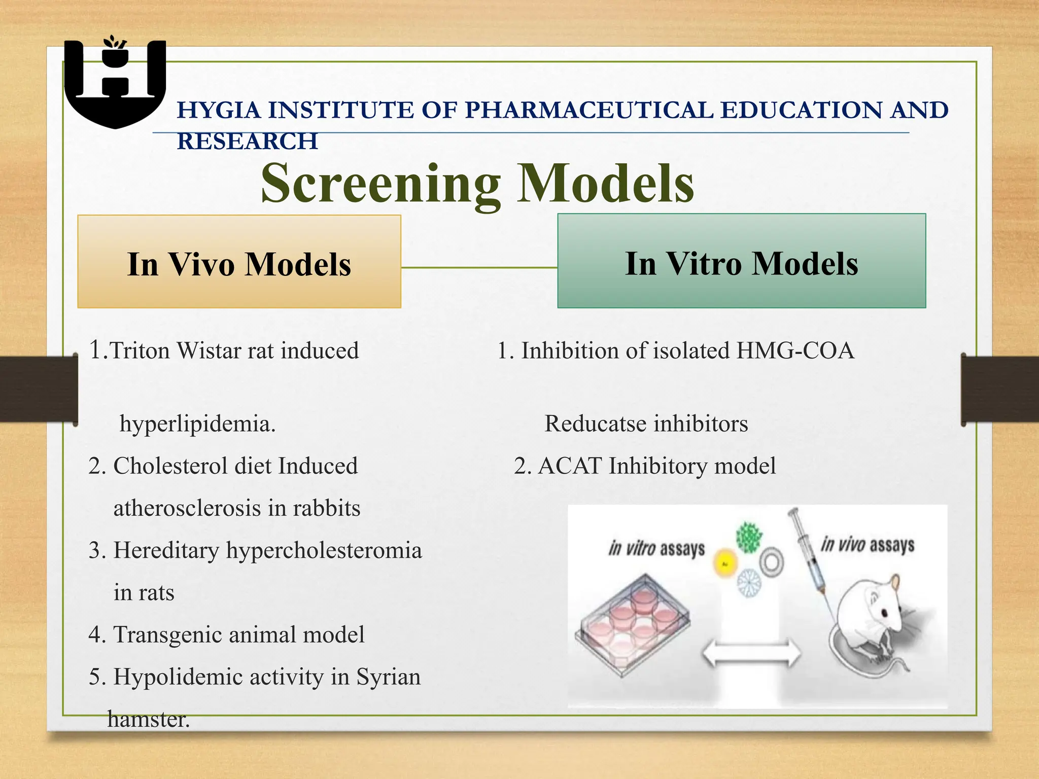 PRECLINICAL SCREENING MODELS FOR ANTIDYSLIPIDEMIC AGENTS.pptx