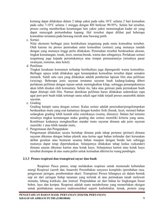 pengetahuan bahan hasil pertanian | PDF