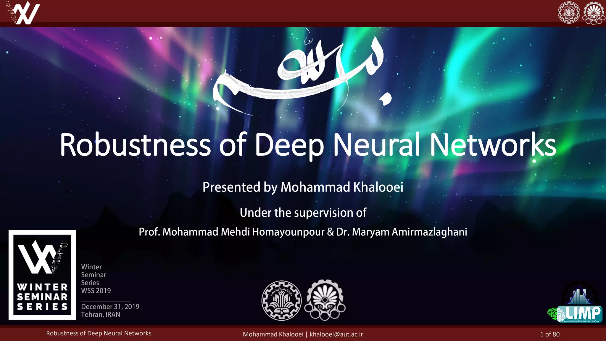 Robustness Of Deep Neural Networks Ppt