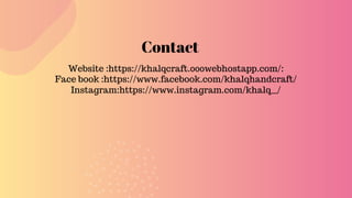 KhalQ - Hand craft | PPT