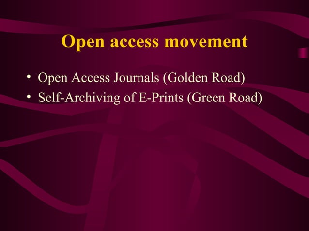 Availability of open access resources through Maharashtra university ...
