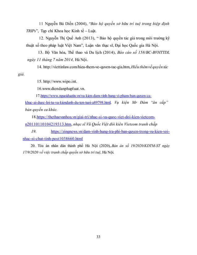 Khóa Luận Bảo Hộ Quyền Tác Giả Đối Với Tác Phẩm Âm Nhạc | DOCX
