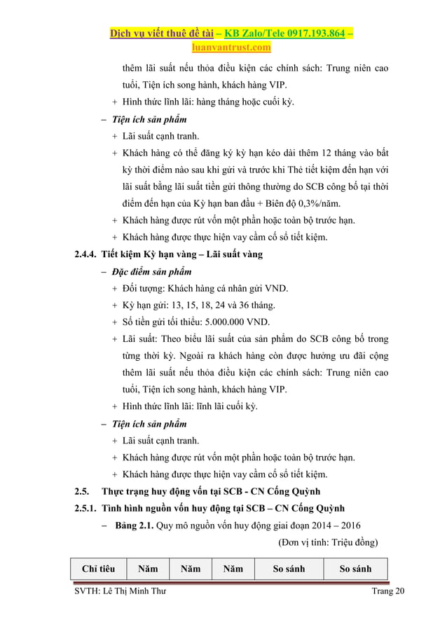 Khóa luận Giải pháp nâng cao hiệu quả hoạt động huy động vốn tại Ngân hàng TMCP Sài Gòn.doc