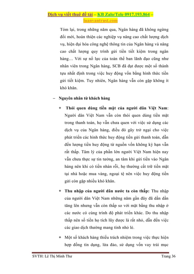 Khóa luận Giải pháp nâng cao hiệu quả hoạt động huy động vốn tại Ngân hàng TMCP Sài Gòn.doc