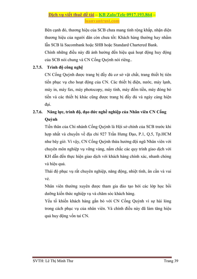 Khóa luận Giải pháp nâng cao hiệu quả hoạt động huy động vốn tại Ngân hàng TMCP Sài Gòn.doc