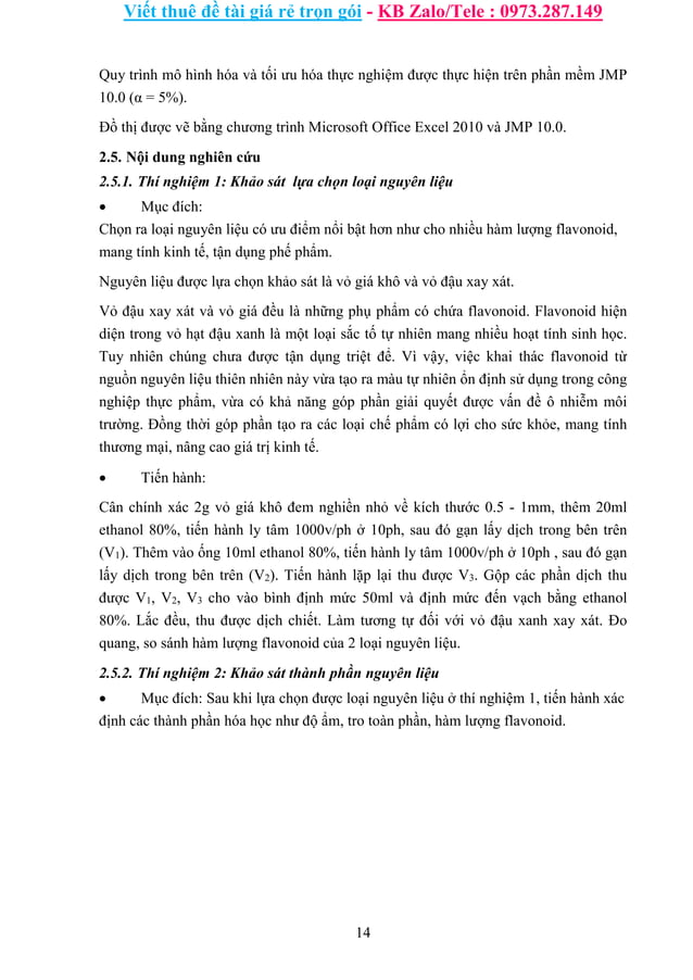 Khóa Luận Nghiên Cứu Khai Thác Flavonoid Từ Vỏ Hạt Đậu Xanh.doc