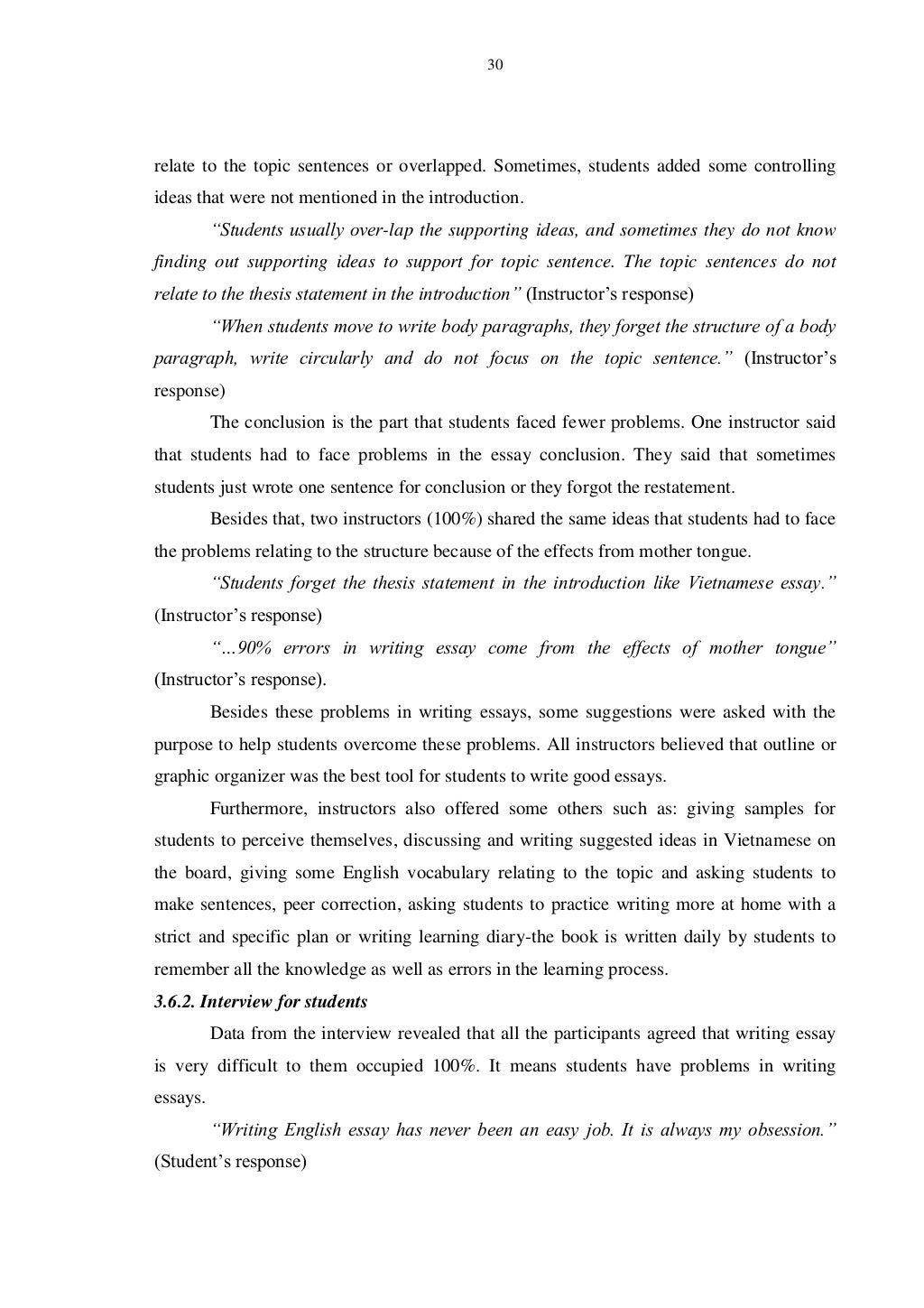 Graduation thesis of English Major