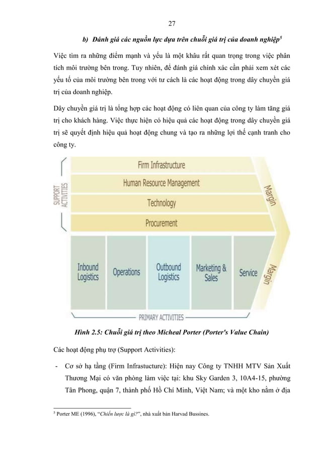 Đề Tài Khóa luận 2024 Phân tích chiến lược sản phẩm của Công ty TNHH MTV sản xuất thương mại A C ...