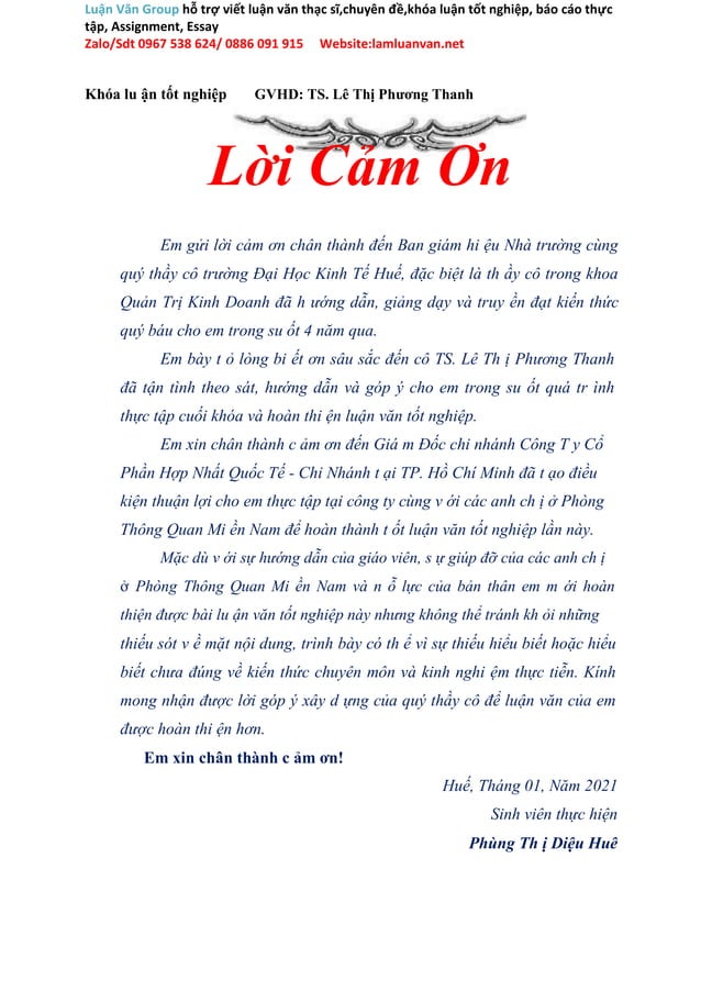 Khóa luận Phân tích giao nhận hàng hóa nhập khẩu bằng đường hàng không tại công ty cổ phần Hợp ...