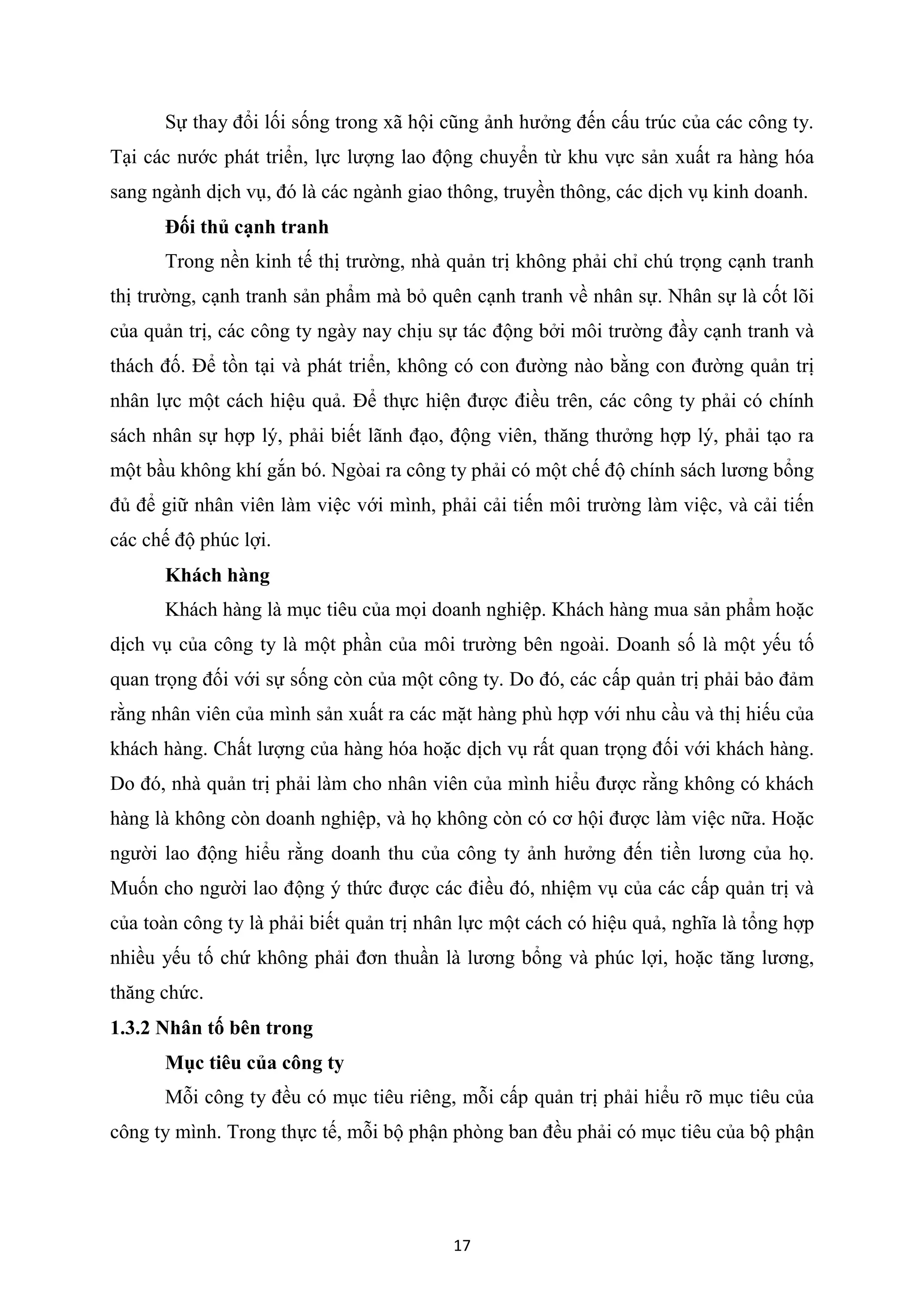 Khóa luận Phân tích hoạt động quản trị nhân lực tại công ty may Phương Đông.docx