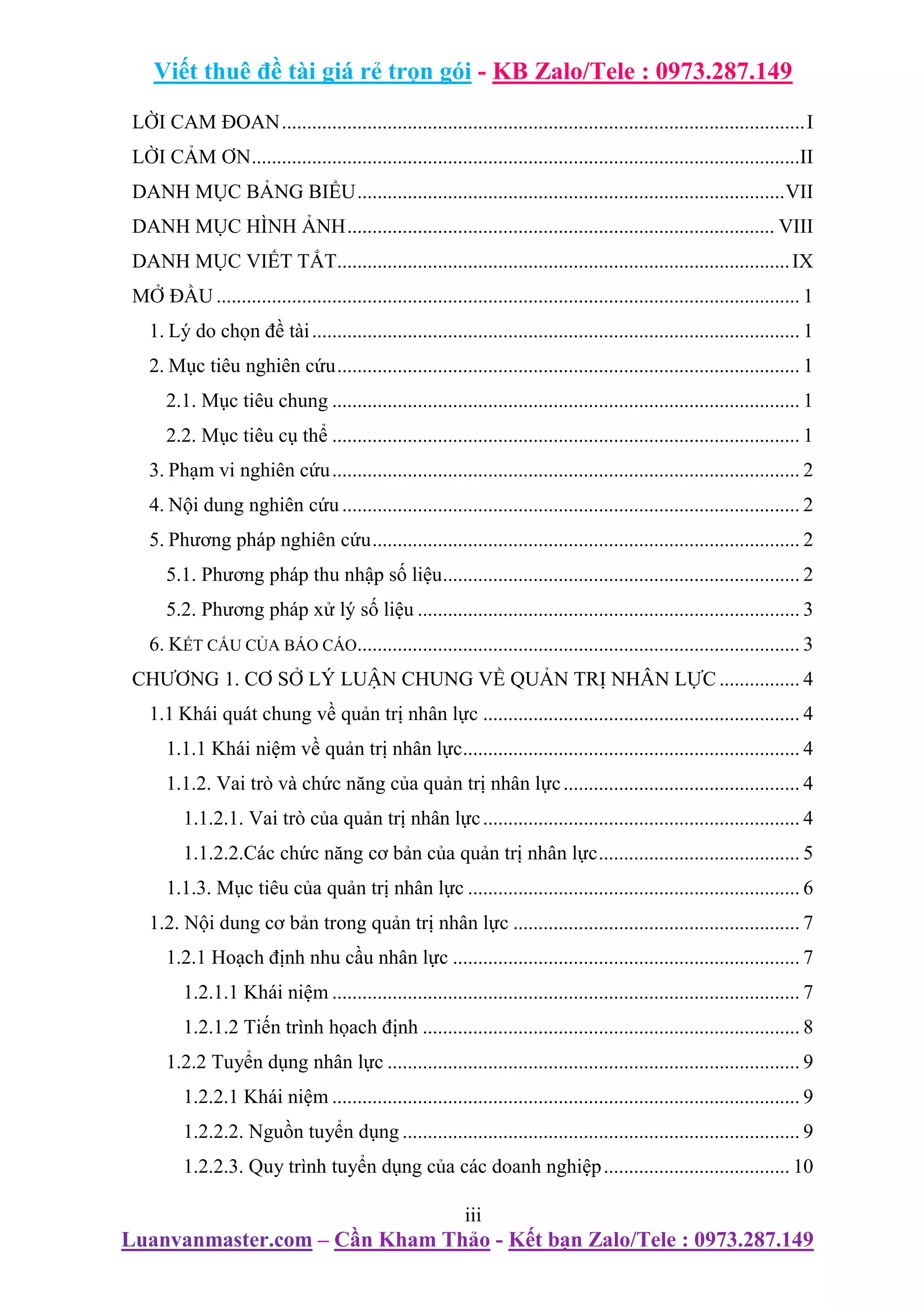 Khóa luận Phân tích hoạt động quản trị nhân lực tại công ty may Phương Đông.docx
