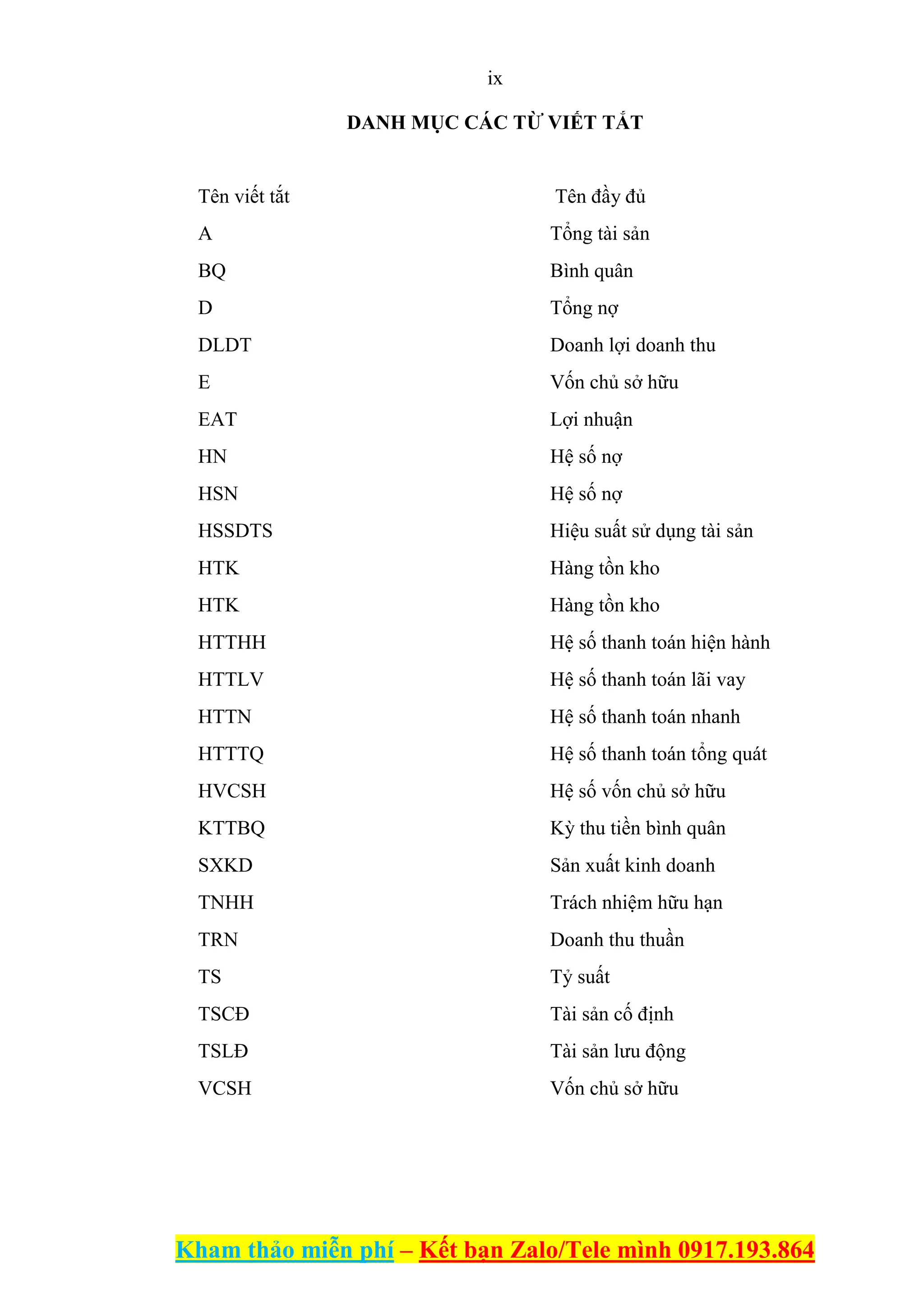 Khóa luận phân tích kết quả hoạt động kinh doanh của doanh nghiệp tư nhân đặng hoàng huy.docx