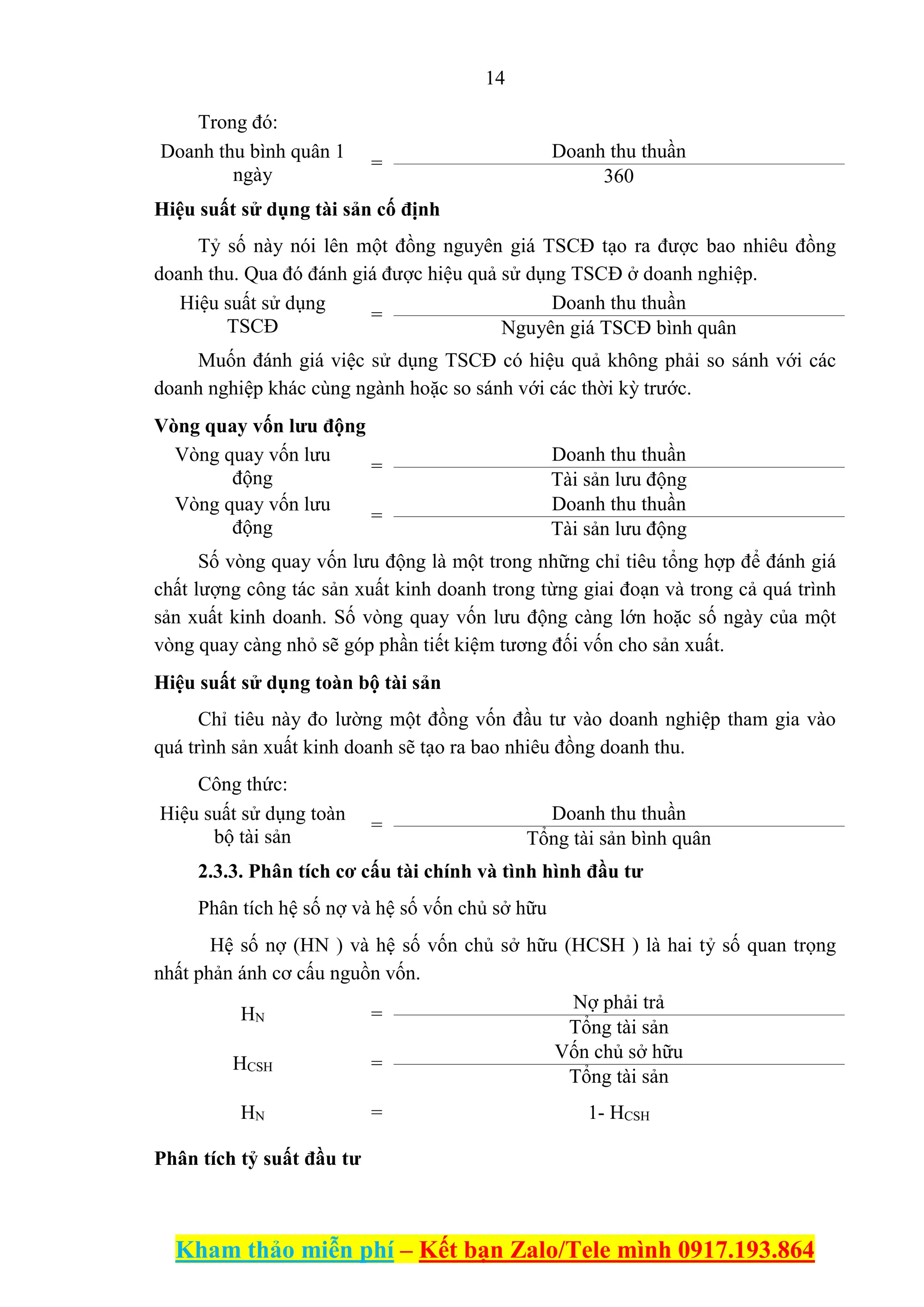 Khóa luận phân tích kết quả hoạt động kinh doanh của doanh nghiệp tư nhân đặng hoàng huy.docx