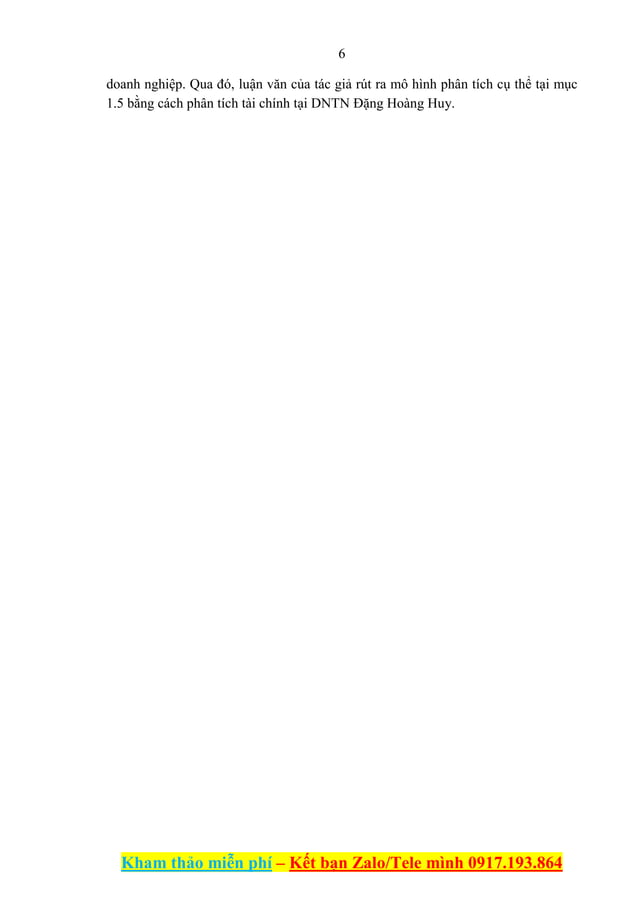 Khóa luận phân tích kết quả hoạt động kinh doanh của doanh nghiệp tư nhân đặng hoàng huy.docx