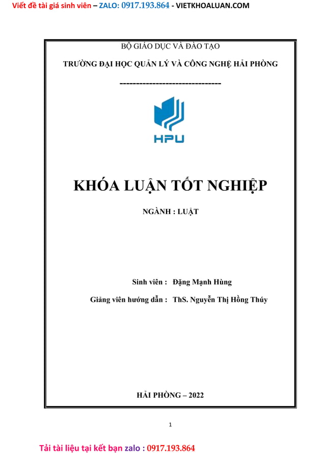 Khóa Luận Pháp Luật Về An Toàn Lao Động Và Vệ Sinh Lao Động - Một Số Vẫn Đề Lý Luận & Thực Tiễn ...