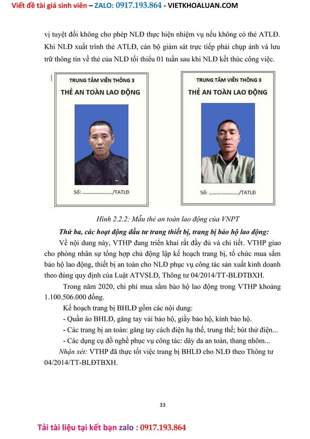 Khóa Luận Pháp Luật Về An Toàn Lao Động Và Vệ Sinh Lao Động - Một Số Vẫn Đề Lý Luận & Thực Tiễn ...