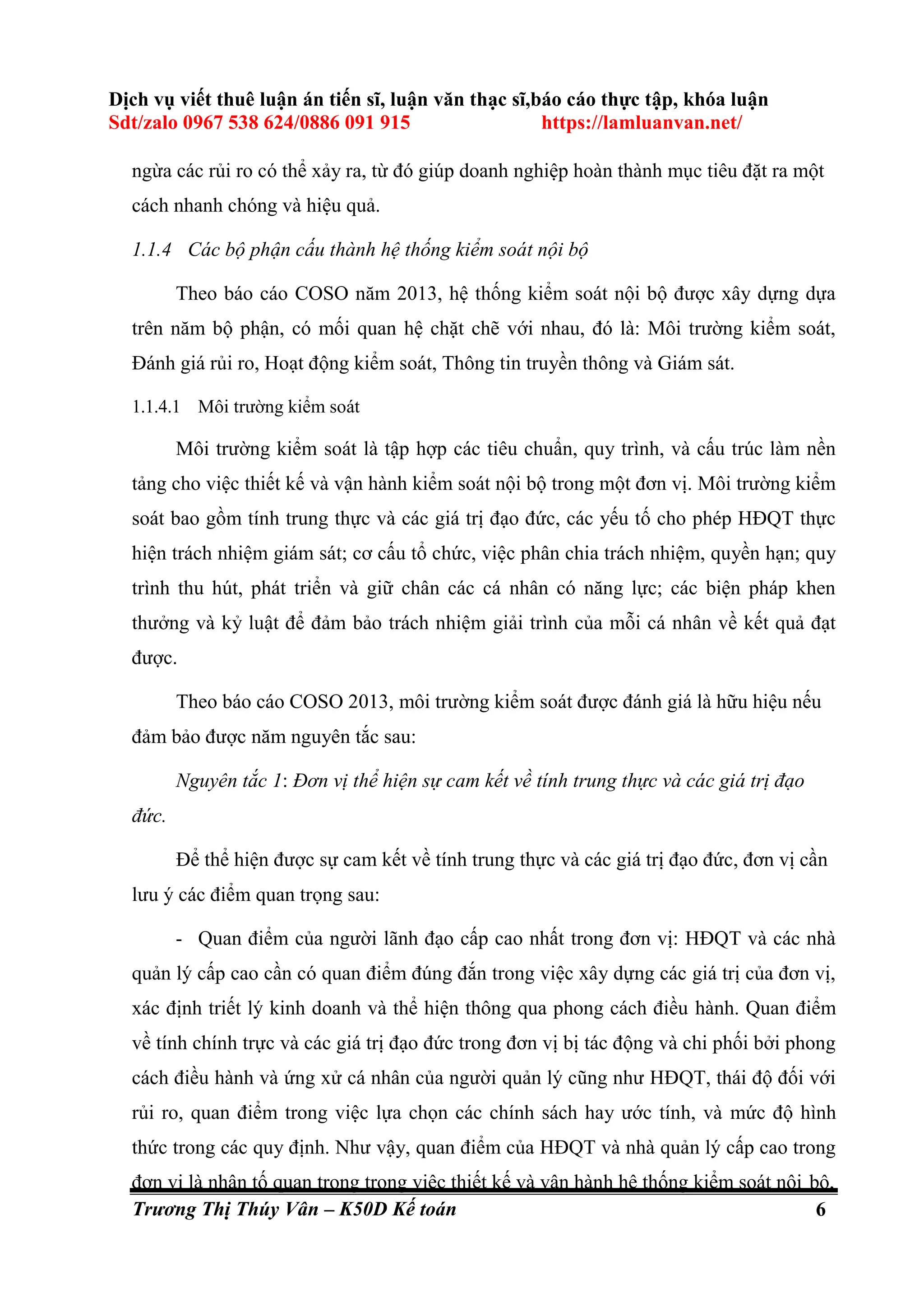 Đề Tài Khóa luận 2024 Tìm hiểu hệ thống kiểm soát nội bộ chu trình bán hàng – thu tiền tại công ...