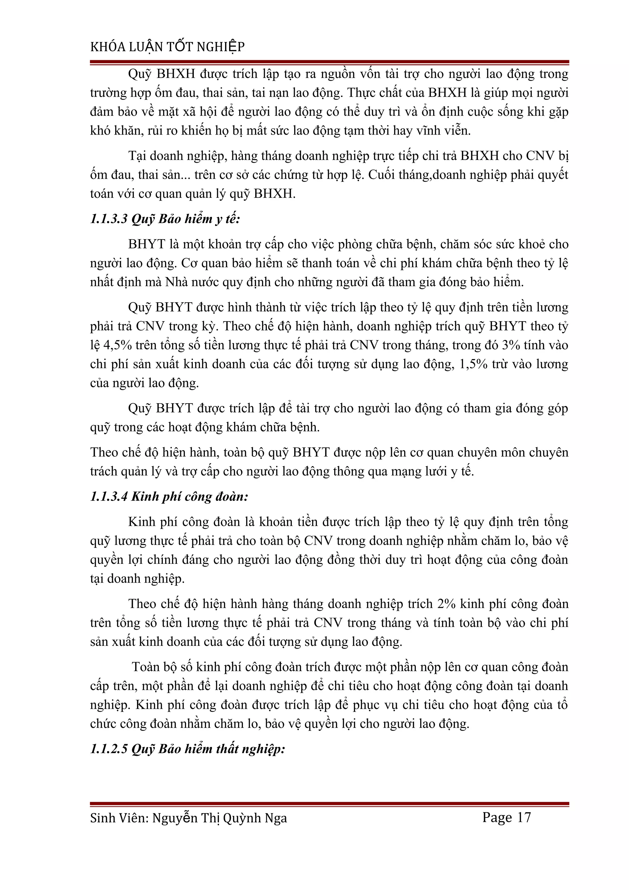 Khóa luận tốt nghiệp kế toán tiền lương và các khoản trích theo lương | DOC