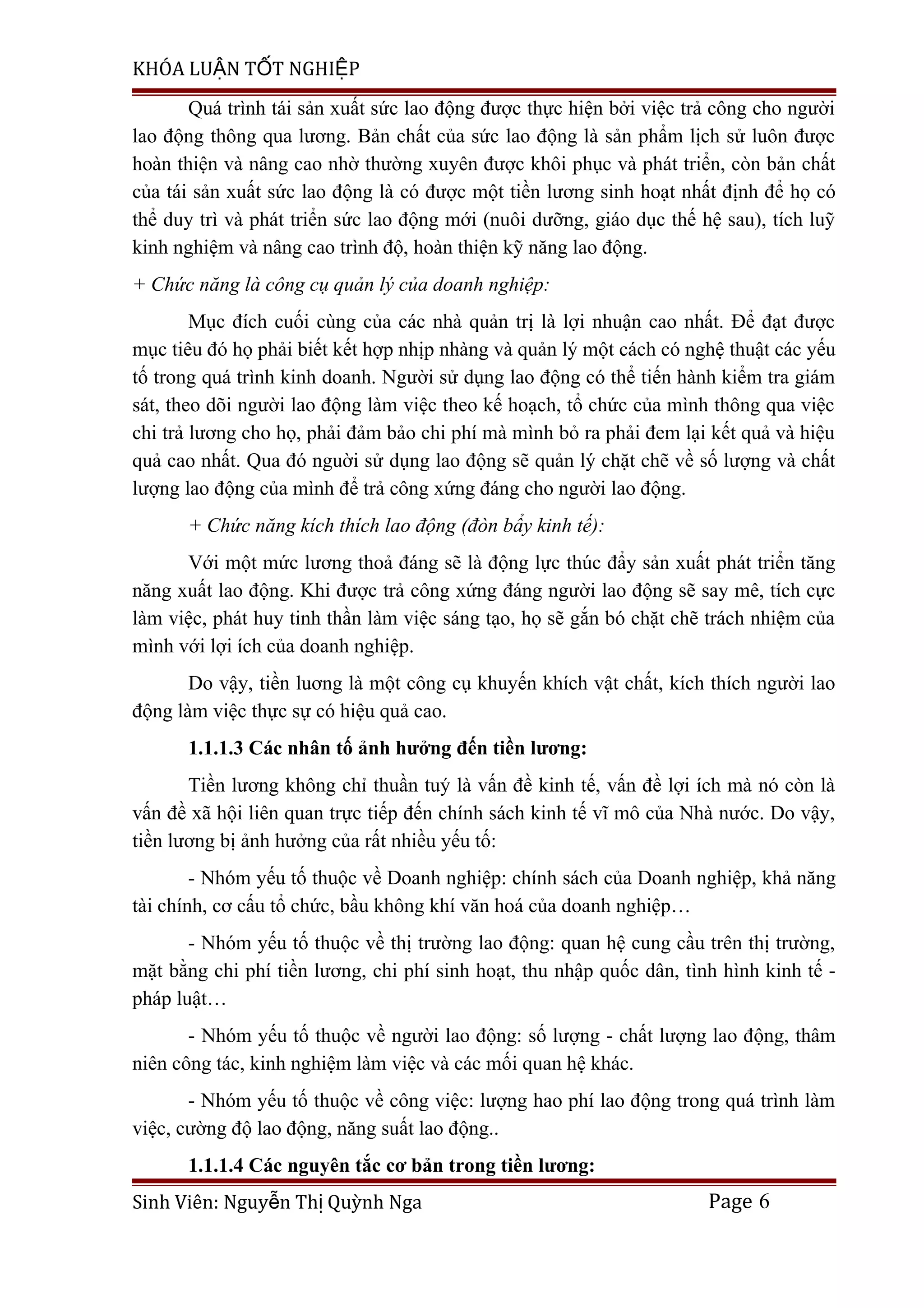 Khóa luận tốt nghiệp kế toán tiền lương và các khoản trích theo lương | DOC