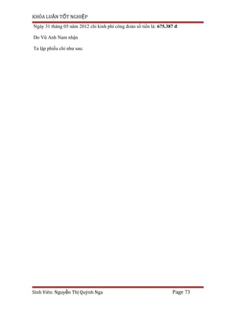 Khóa luận tốt nghiệp kế toán tiền lương và các khoản trích theo lương | DOC