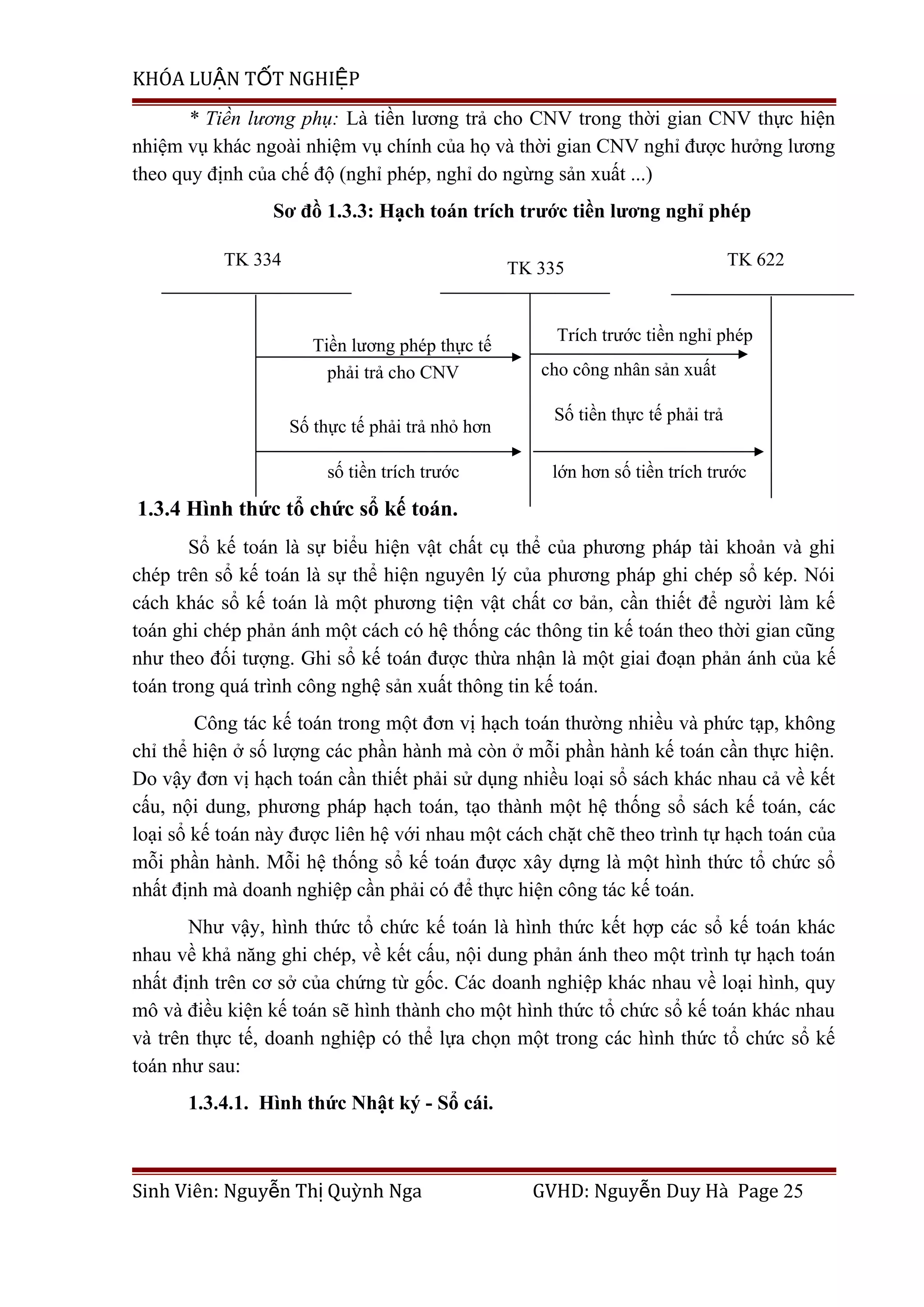 Khóa luận tốt nghiệp tiền lương và các khoản trích theo lương | DOC