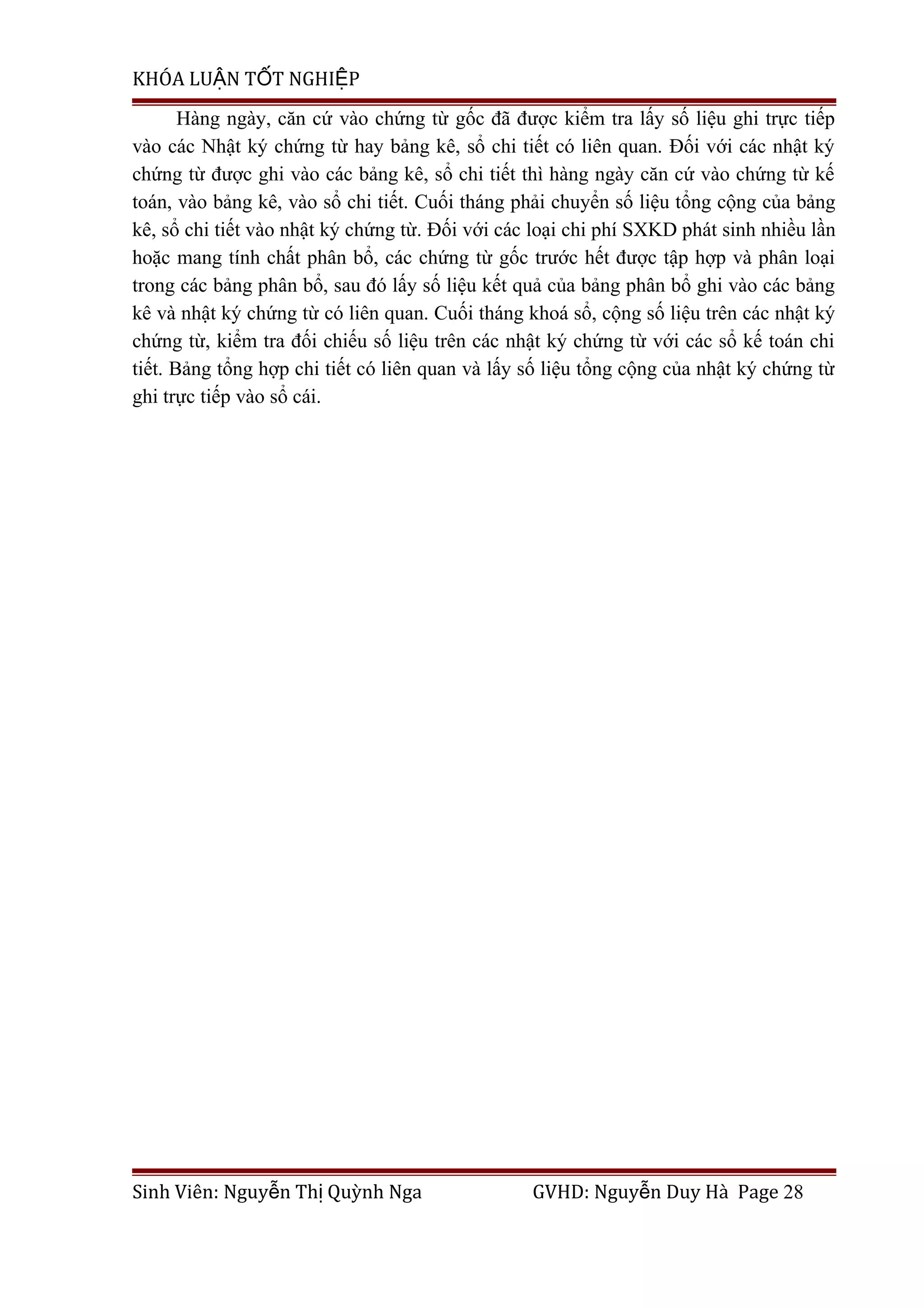 Khóa luận tốt nghiệp tiền lương và các khoản trích theo lương | DOC