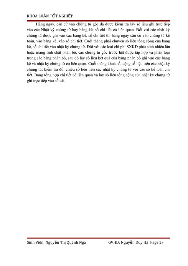 Khóa luận tốt nghiệp tiền lương và các khoản trích theo lương | DOC