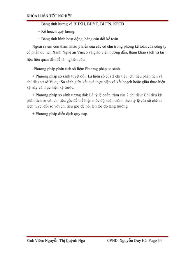 Khóa luận tốt nghiệp tiền lương và các khoản trích theo lương | DOC