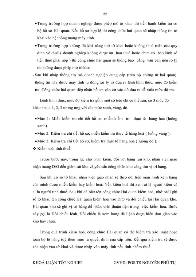 Khóa Luận Tốt Nghiệp Giải Pháp Hoàn Thiện Quy Trình Nhập Khẩu Hàng Hoá Tại Công Ty Cổ Phần Giặt ...
