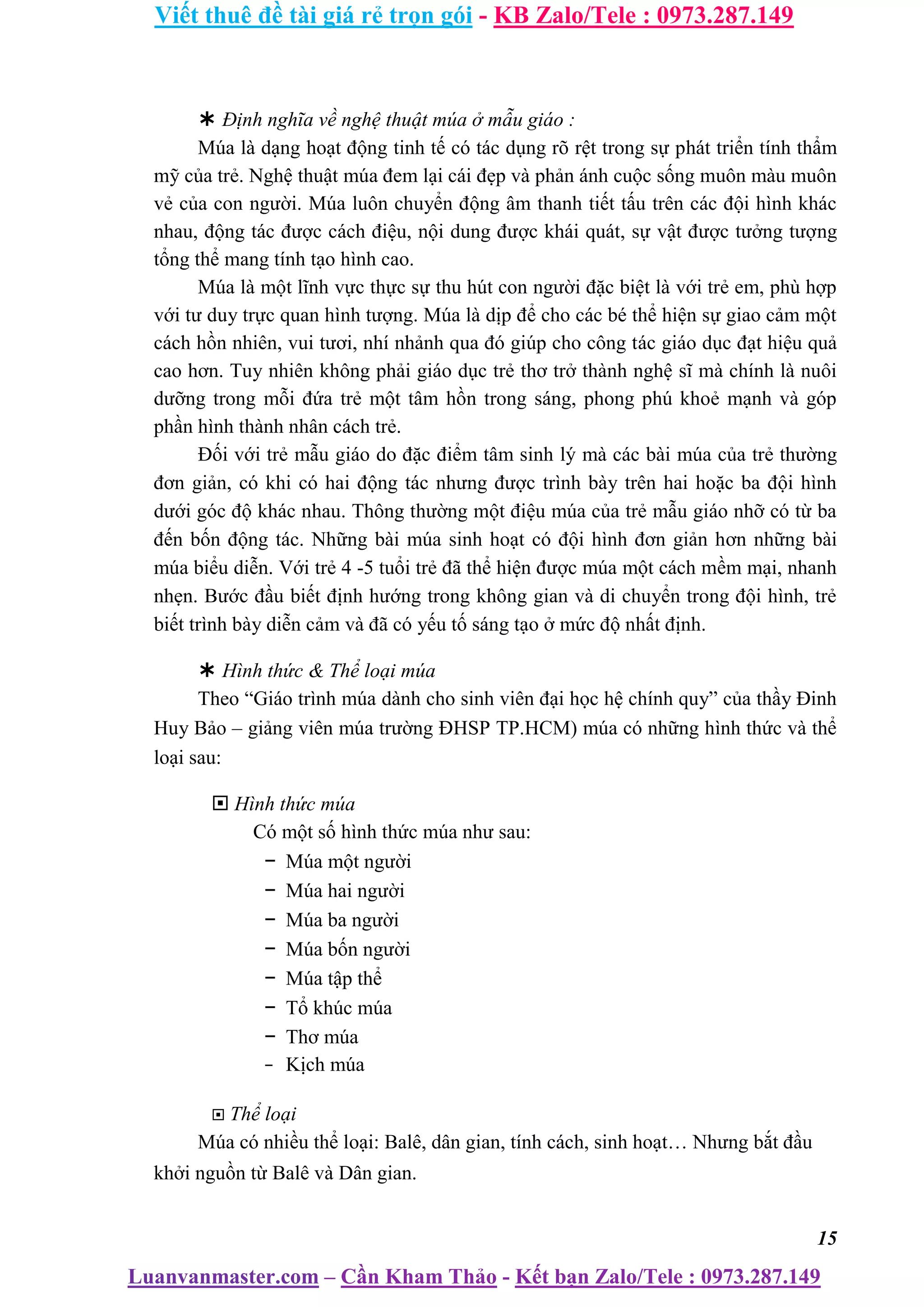 Khóa luận tốt nghiệp Khoa Sư phạm mầm non Trường Đại học Sư Phạm TpHCM.doc