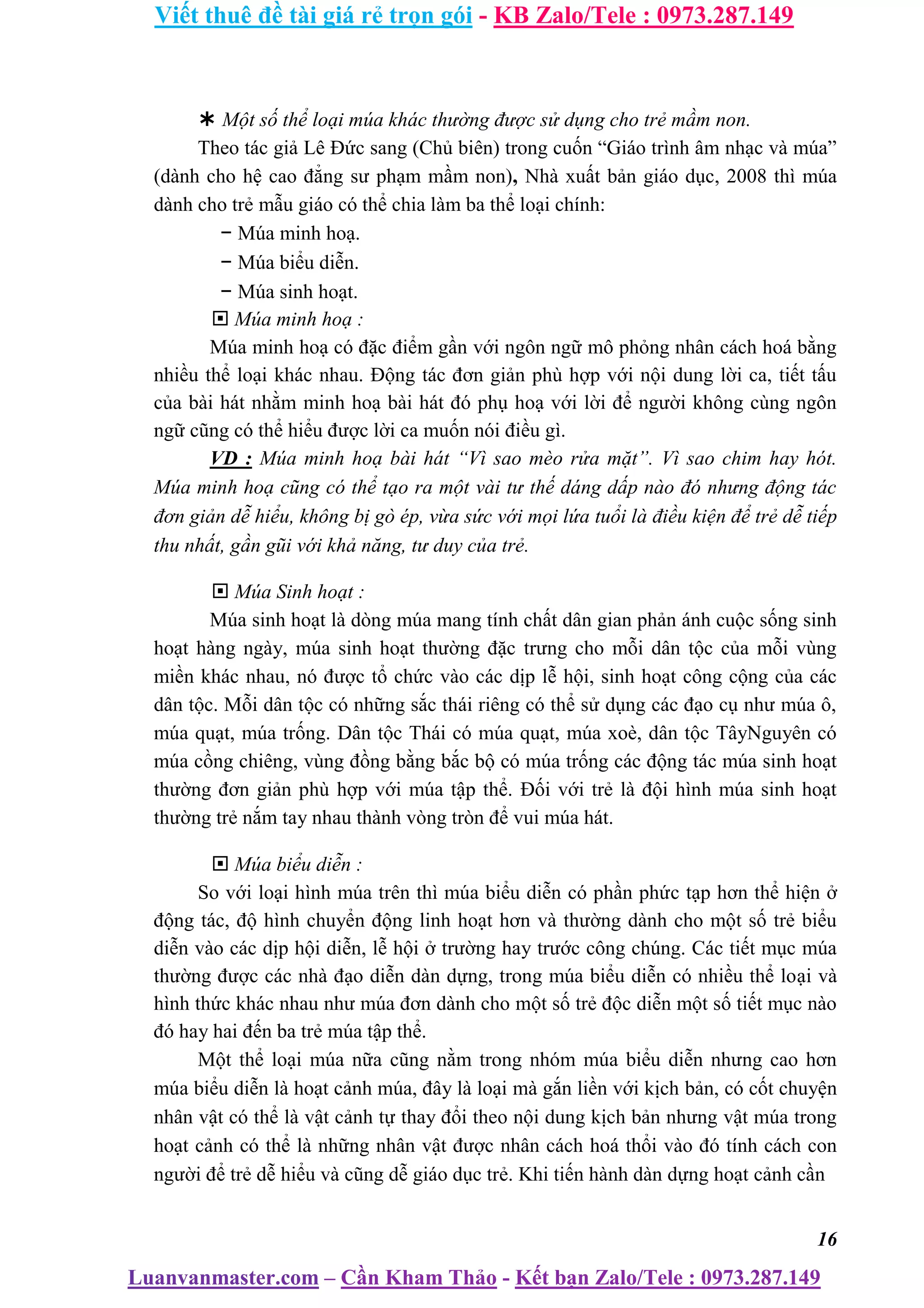 Khóa luận tốt nghiệp Khoa Sư phạm mầm non Trường Đại học Sư Phạm TpHCM.doc