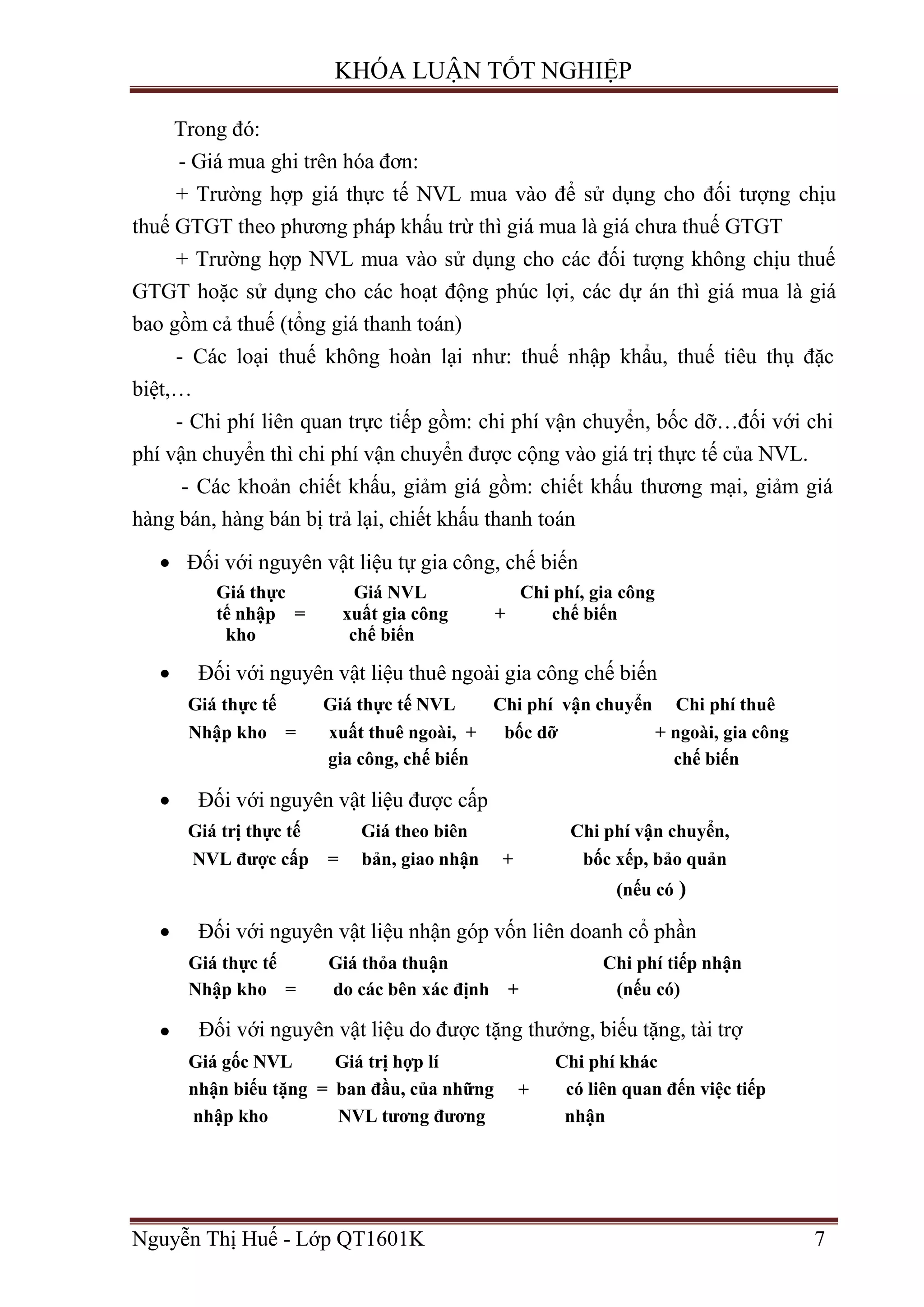 Khóa Luận Tốt Nghiệp Kế Toán Nguyên Vật Liệu Tại Công Ty Nhựa Phú Lâm | DOCX