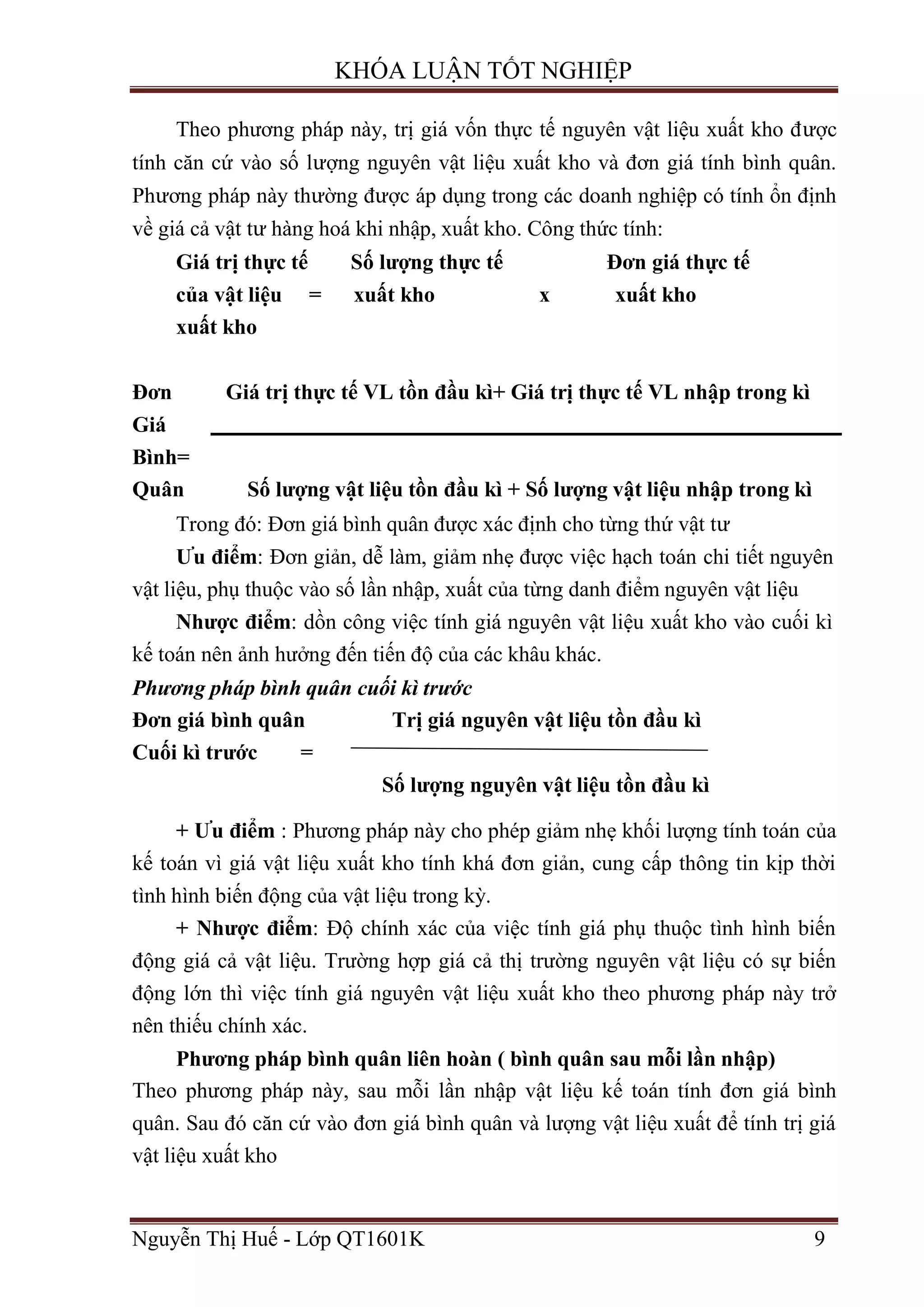 Khóa Luận Tốt Nghiệp Kế Toán Nguyên Vật Liệu Tại Công Ty Nhựa Phú Lâm | DOCX