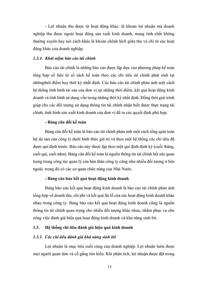 Khóa luận tốt nghiệp Nâng cao hiệu quả hoạt động kinh doanh của Công ty TNHH Thương mại và Xây ...