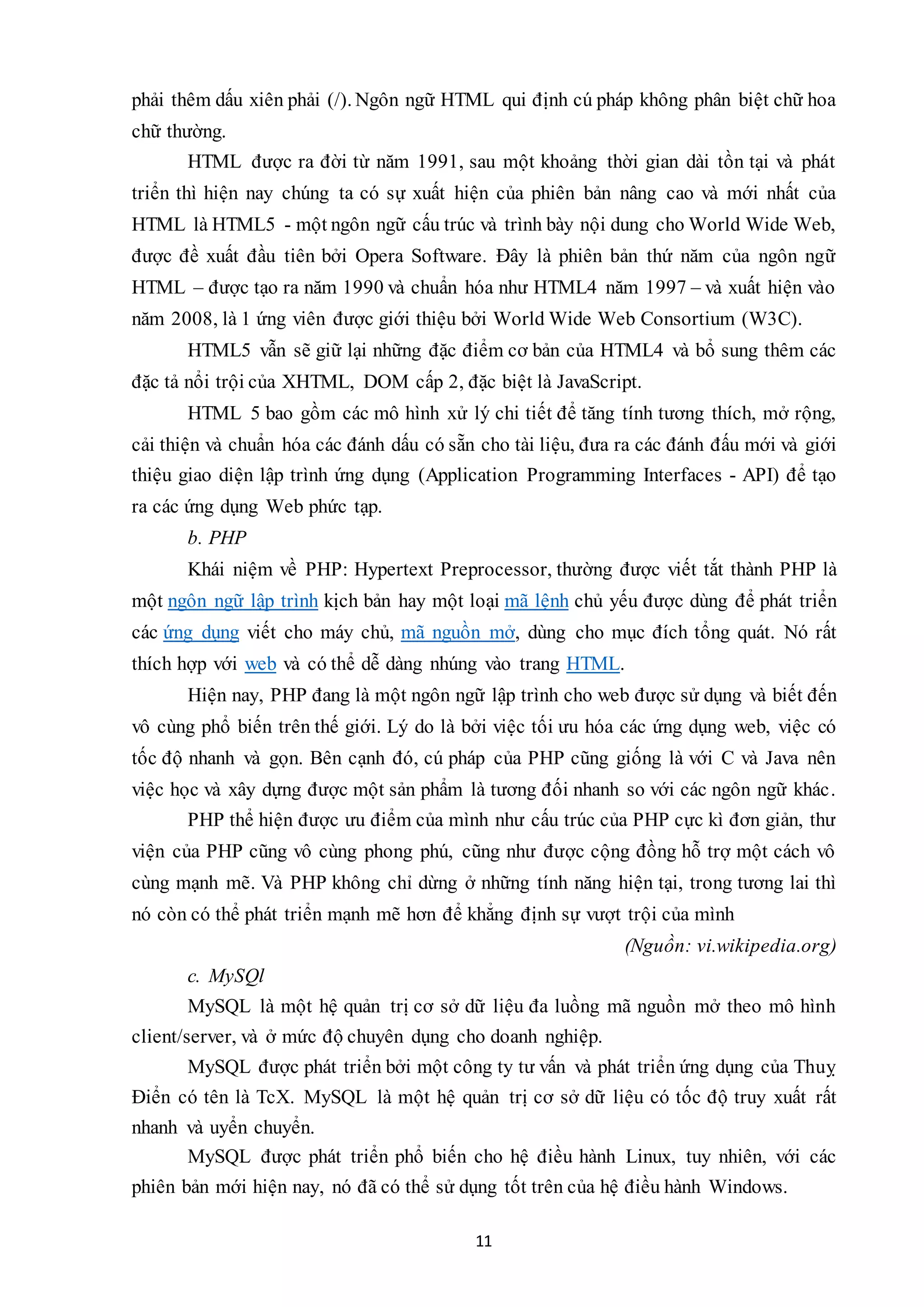 Khóa luận tốt nghiệp Phân tích thiết kế hệ thống website bán hàng trực tuyến tại Công ty Cổ phần ...