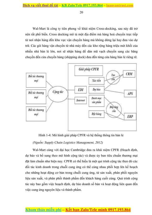Khóa luận tốt nghiệp Quản lý chuỗi cung ứng Trường Đại học Kinh Tế TpHCM.doc