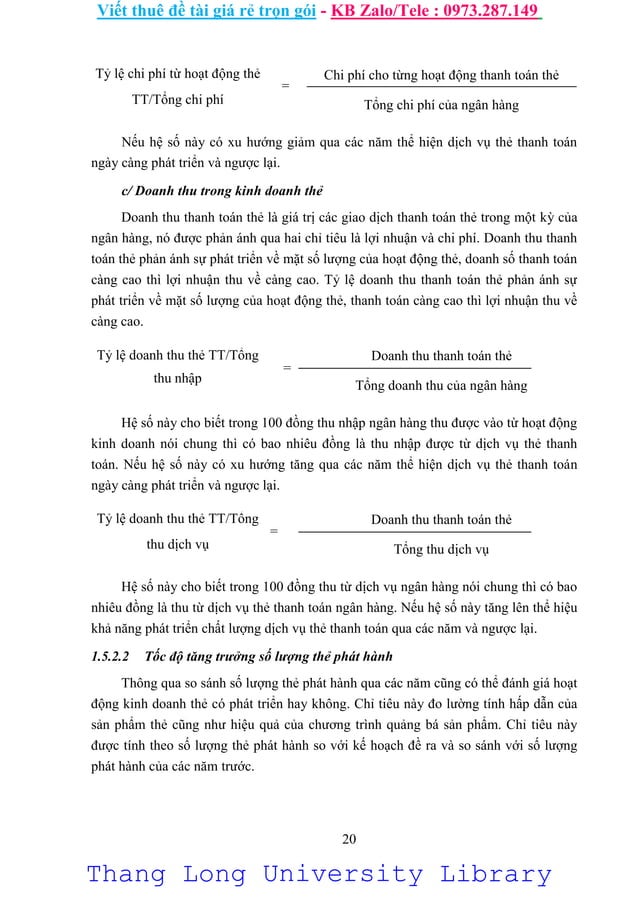 Khóa Luận Tốt Nghiệp Thẻ Thanh Toán Của Ngân Hàng Việt Nam.docx